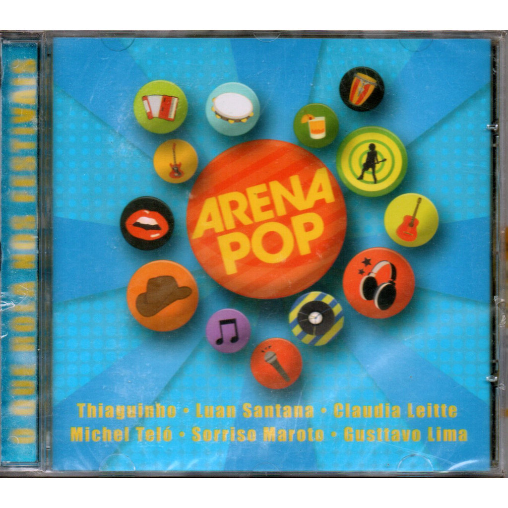 Cd Arena Pop O Que Rola Nos Festivais Lacrado | Shopee Brasil