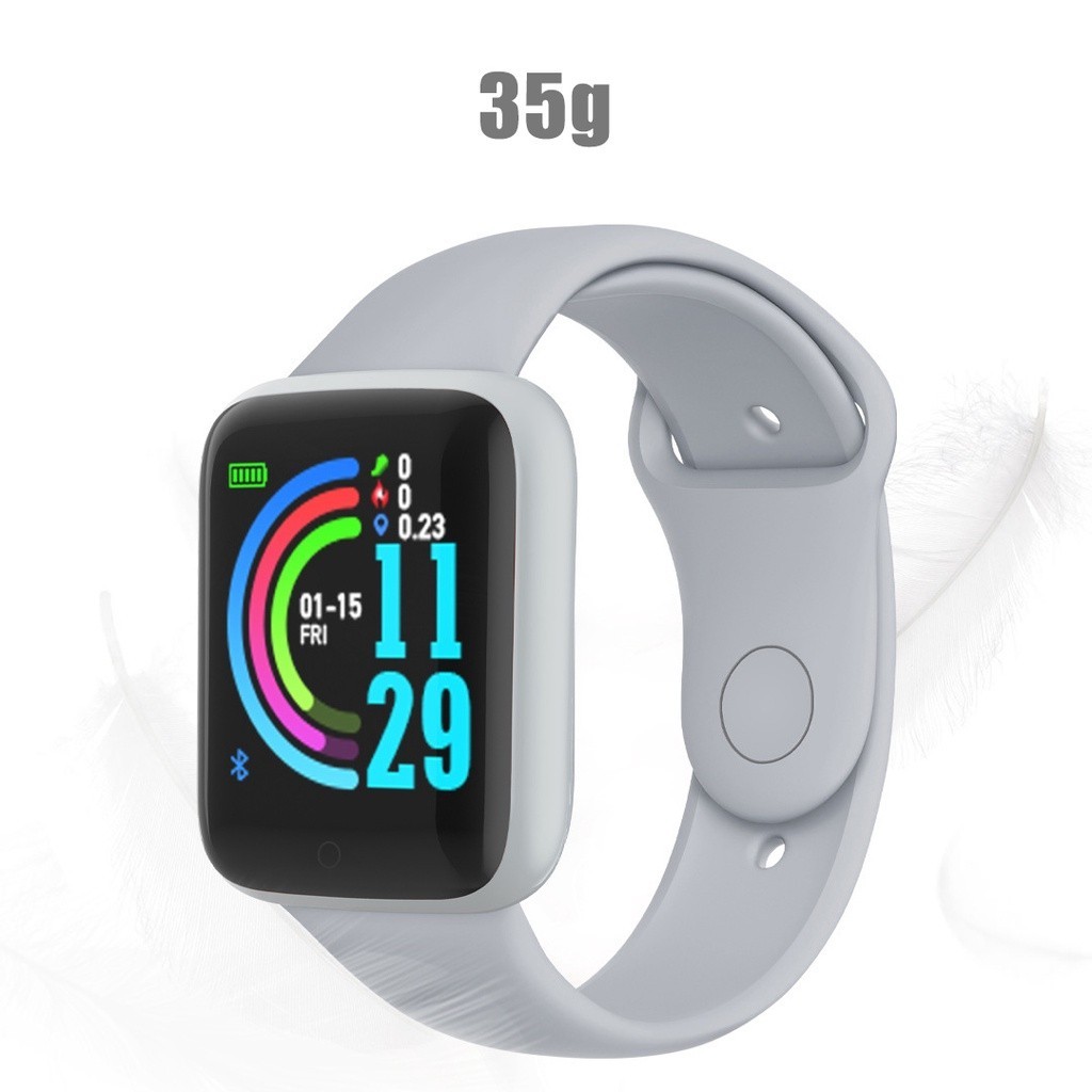Smartwatch Y68/D20 Relógio Inteligente Varias Cores Com Monitor ...