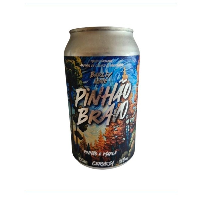 Cerveja Menze - Pinhão Bravo - Barley Wine 350ml | Shopee Brasil