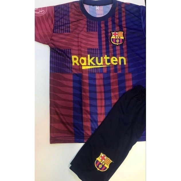 Kit Conjunto Bermuda e Camiseta Infantil e Juvenil De Futebol Time ...