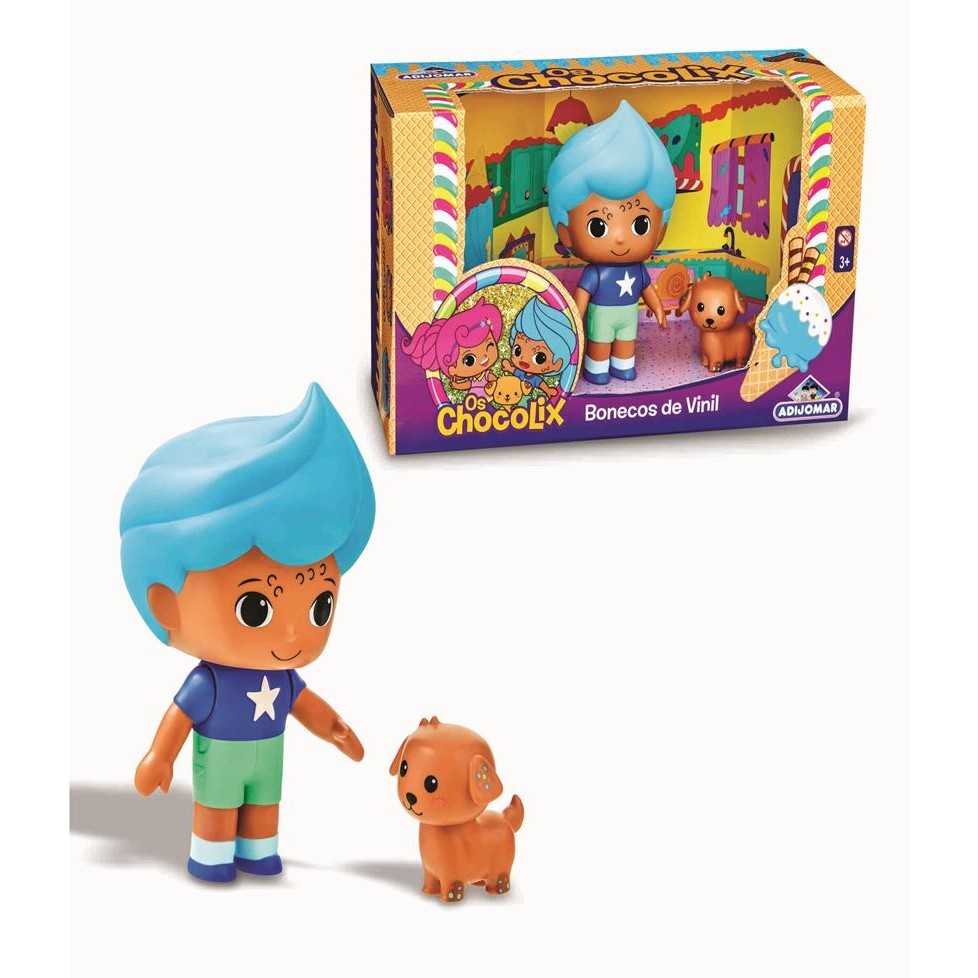 BONECO CHOCOMARK - OS CHOCOLIX | Shopee Brasil