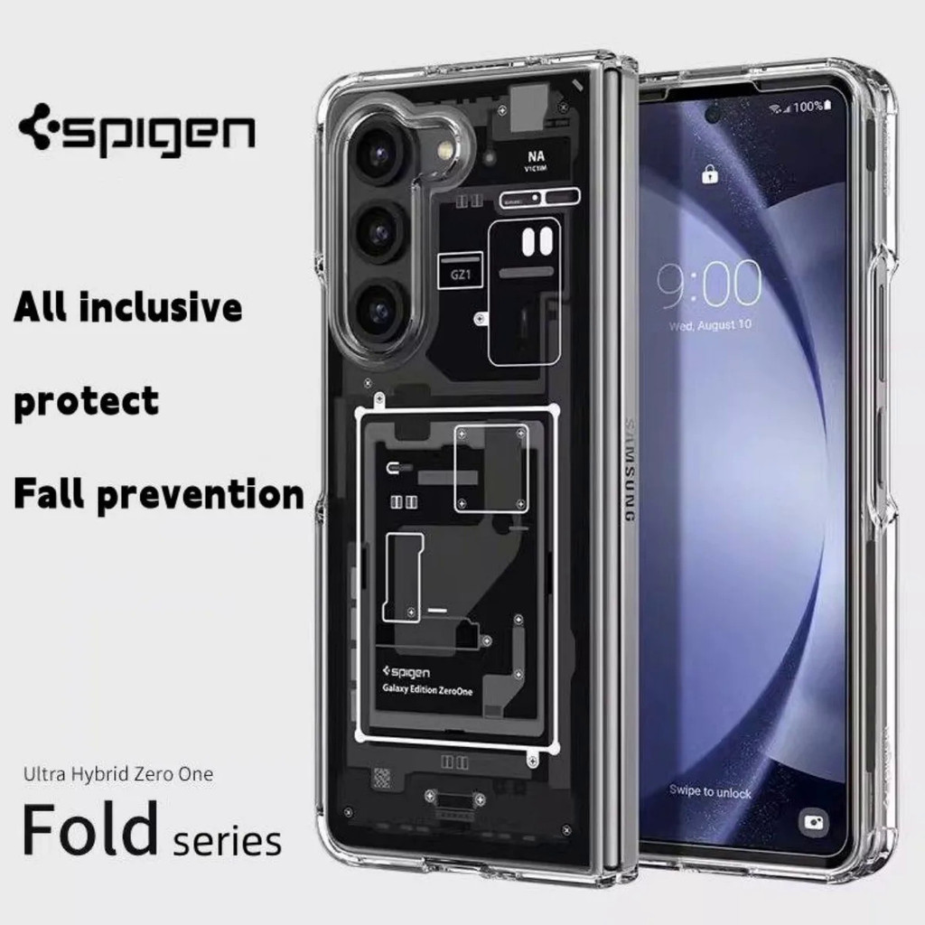 Spigen Ultra Hybrid Zero One Phone Case Adequado Para Samsung Galaxy Z Fold 5 4 3 Tecnologia ...