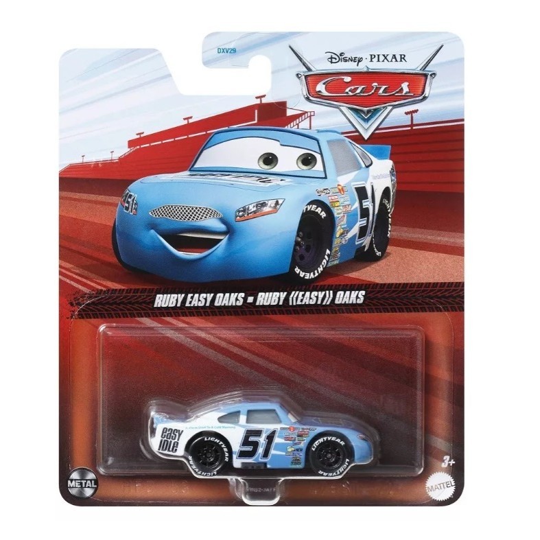 Carrinho Disney Pixar Cars Mattel Ruby Easy Oaks #51 Corrida | Shopee ...