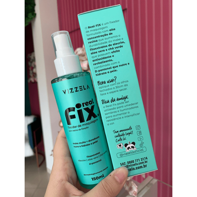 Bruma Fixadora FIX VIZZELA | Shopee Brasil