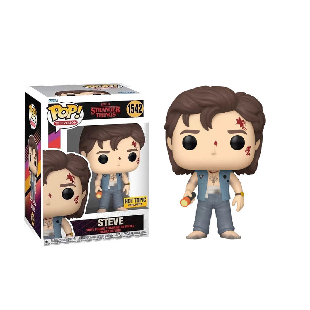 Funko Pop! Stranger Things Steve 1542 Exclusivo | Shopee Brasil