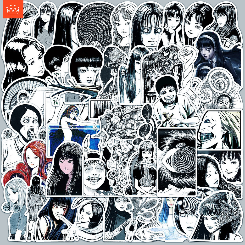 J· Adesivos de Tomie Anime Japonês Autocolantes À Prova d'Água Graffiti ...