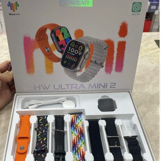 SmartWatch Hw Ultra Mini 2 Lançamento 2024 Com 7 Pulseiras Relógio ...