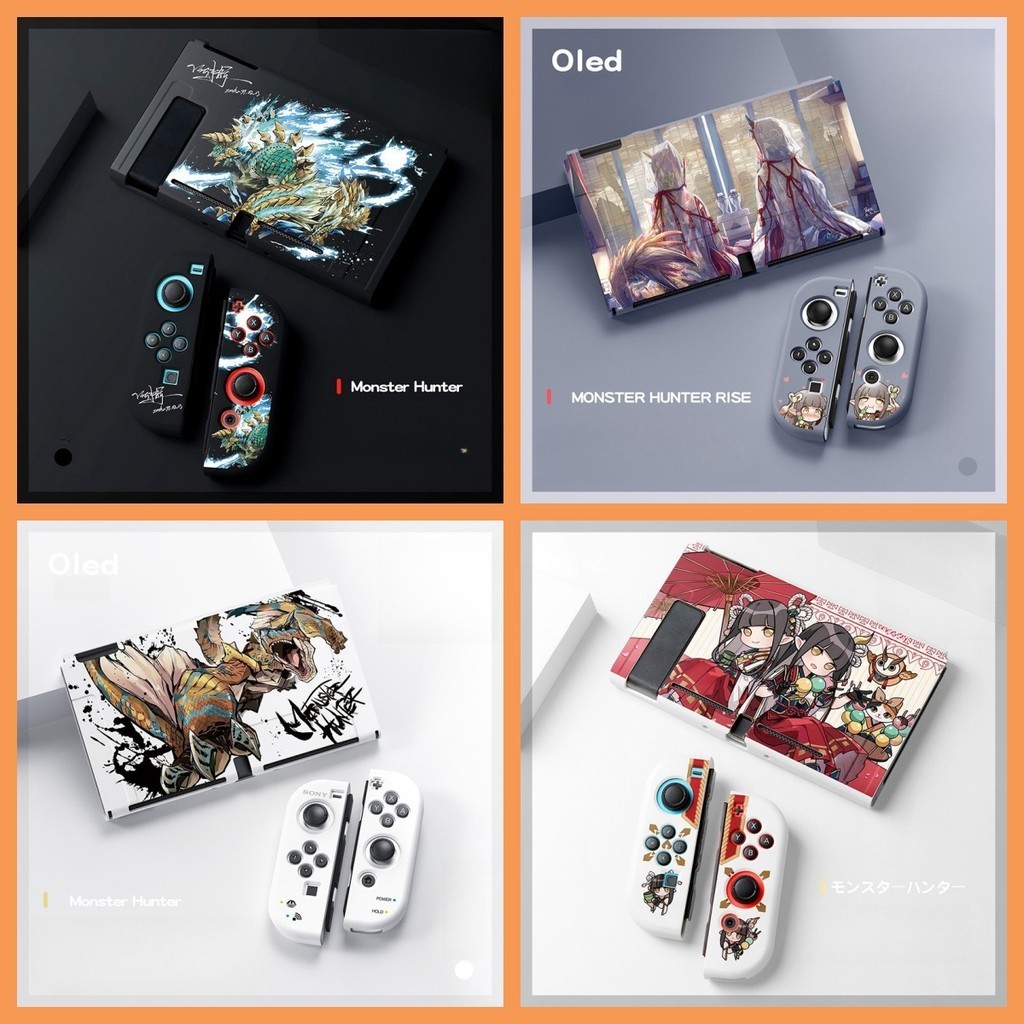 Concha Protetora Nintendo Switch , Capa Macia , Tema Monster Hunter ...
