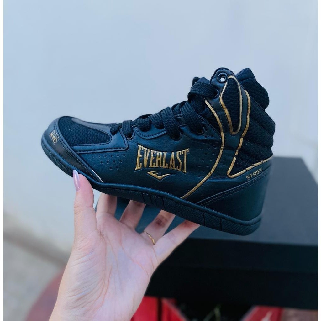 Tênis botinha feminino everlast forceknit treino academia crossfit ...