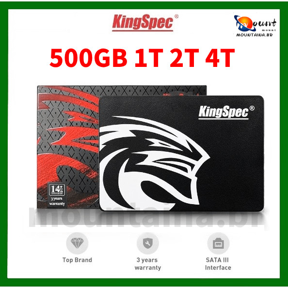 KingSpec 1TB 2T 4T SSD SATA 3 2 6Gbps 120GB Original Selado 500G 240G 480G 120G | Shopee Brasil