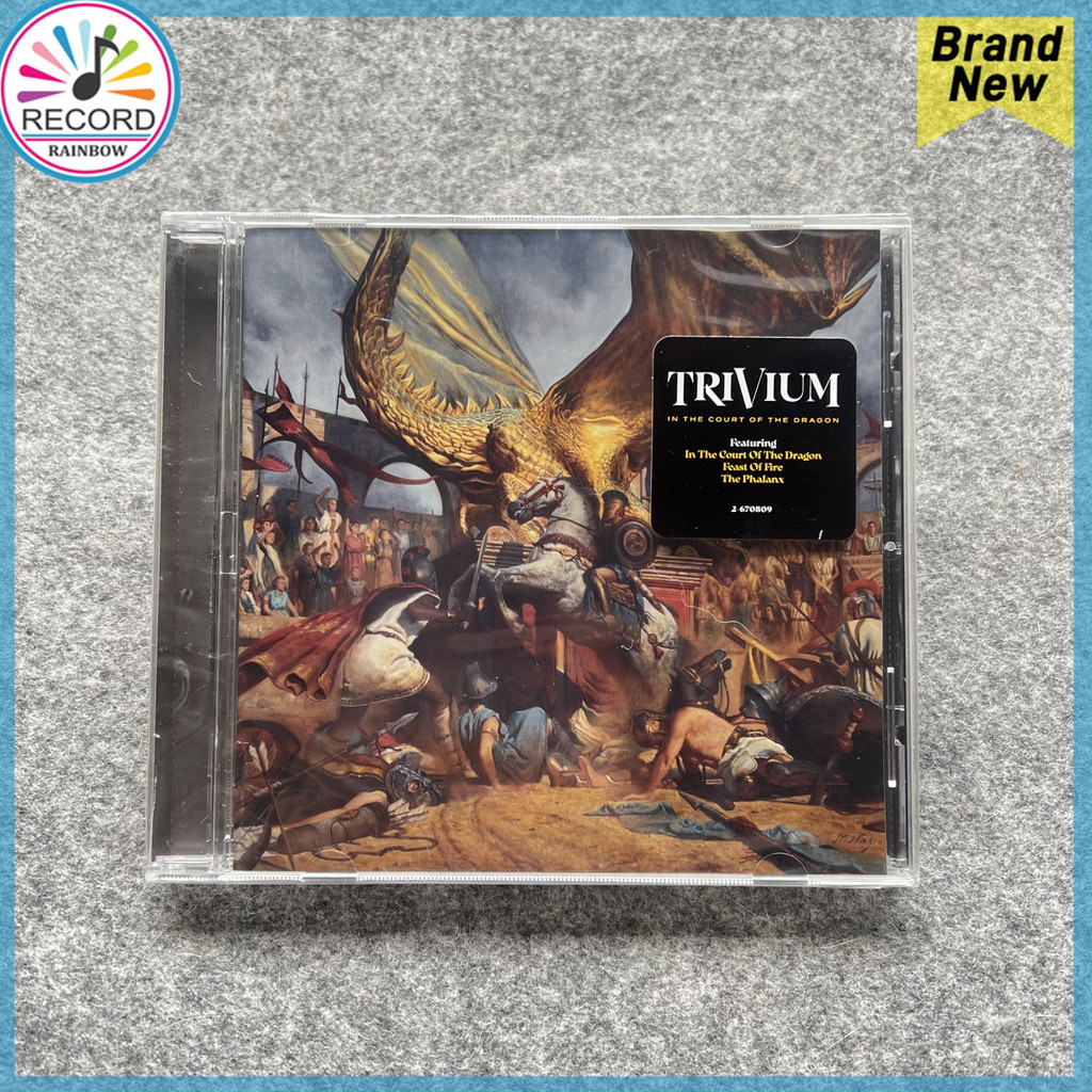 Trivium In The Court Of The Dragon Original CD Album [Lacrado] Brand ...