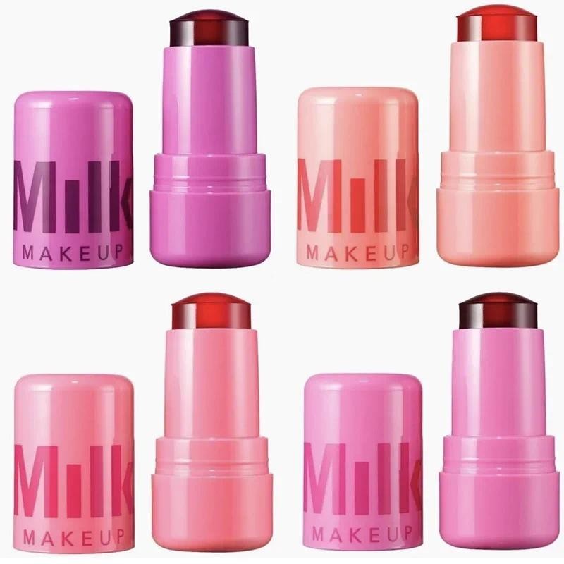Maquiagem Multi-Uso Matte Blush Stick Para Os Lábios Com Água De Resfriamento Colorida Jelly ...