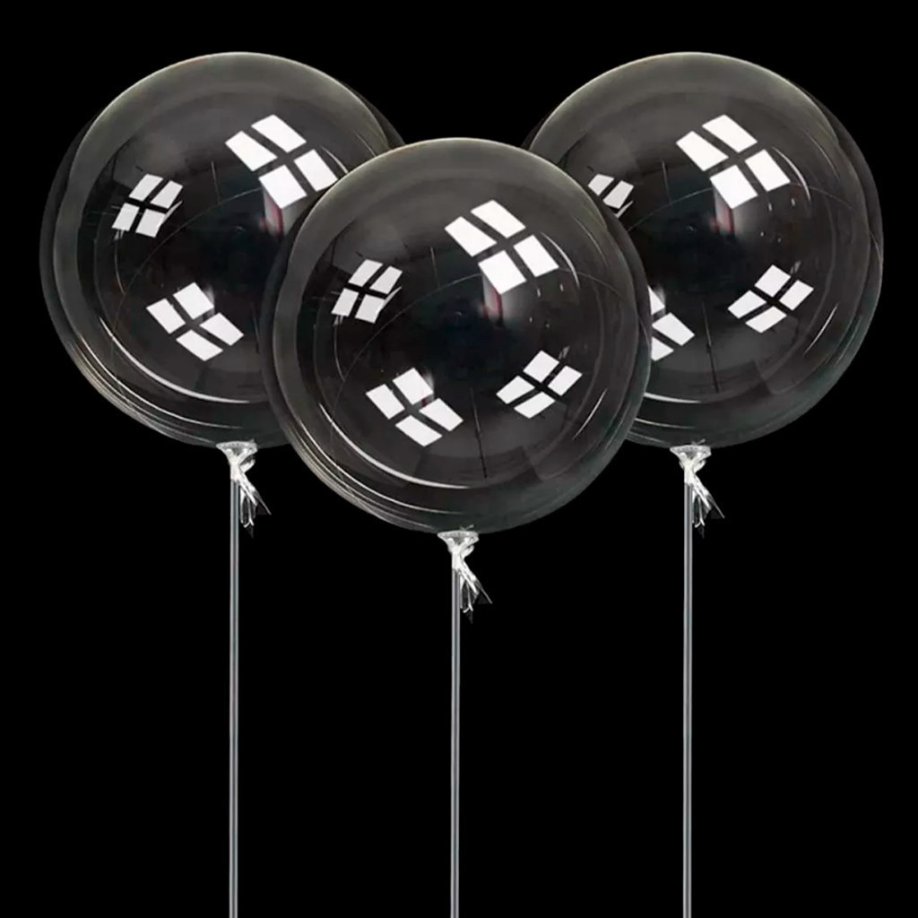 Kit Balões Bubble Trasparente com 05 Unidades de 18,24,36 polegada | Shopee Brasil