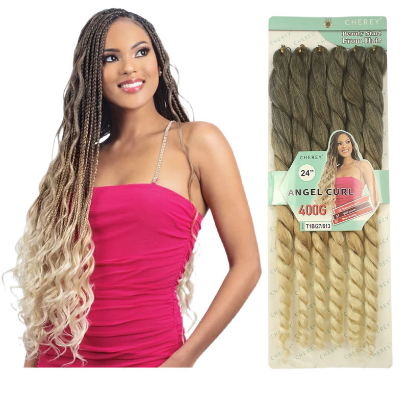 Cabelo Angel Curl 400g pacotão Cherey | Shopee Brasil