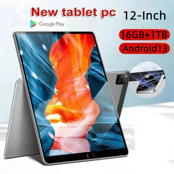 Tablet PC de alta qualidade 12 polegadas HD tela cheia 16GB + 1TB ...