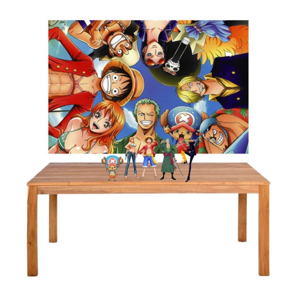 Kit Festa One Piece Display + Painel 100x60cm | Shopee Brasil