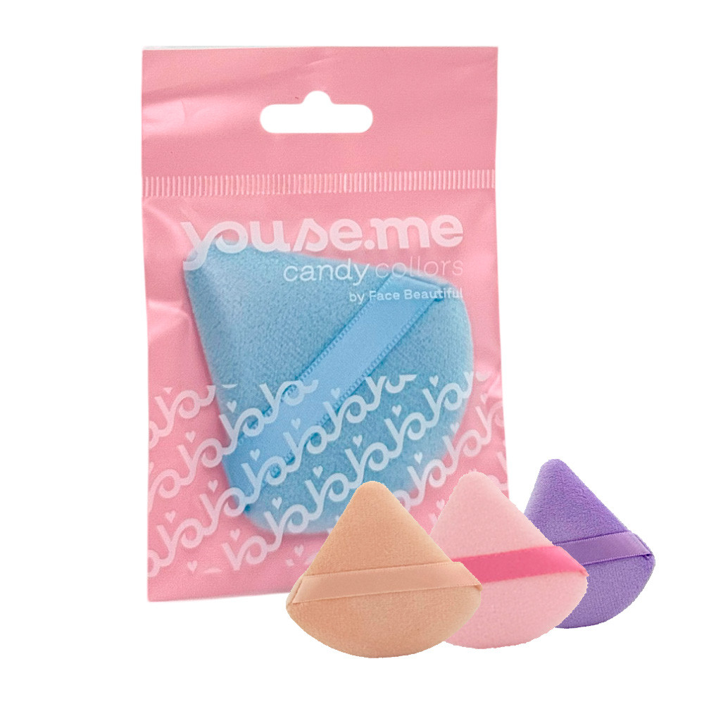 Esponja Triangulo Puff Para Pó Face Beautiful | Shopee Brasil