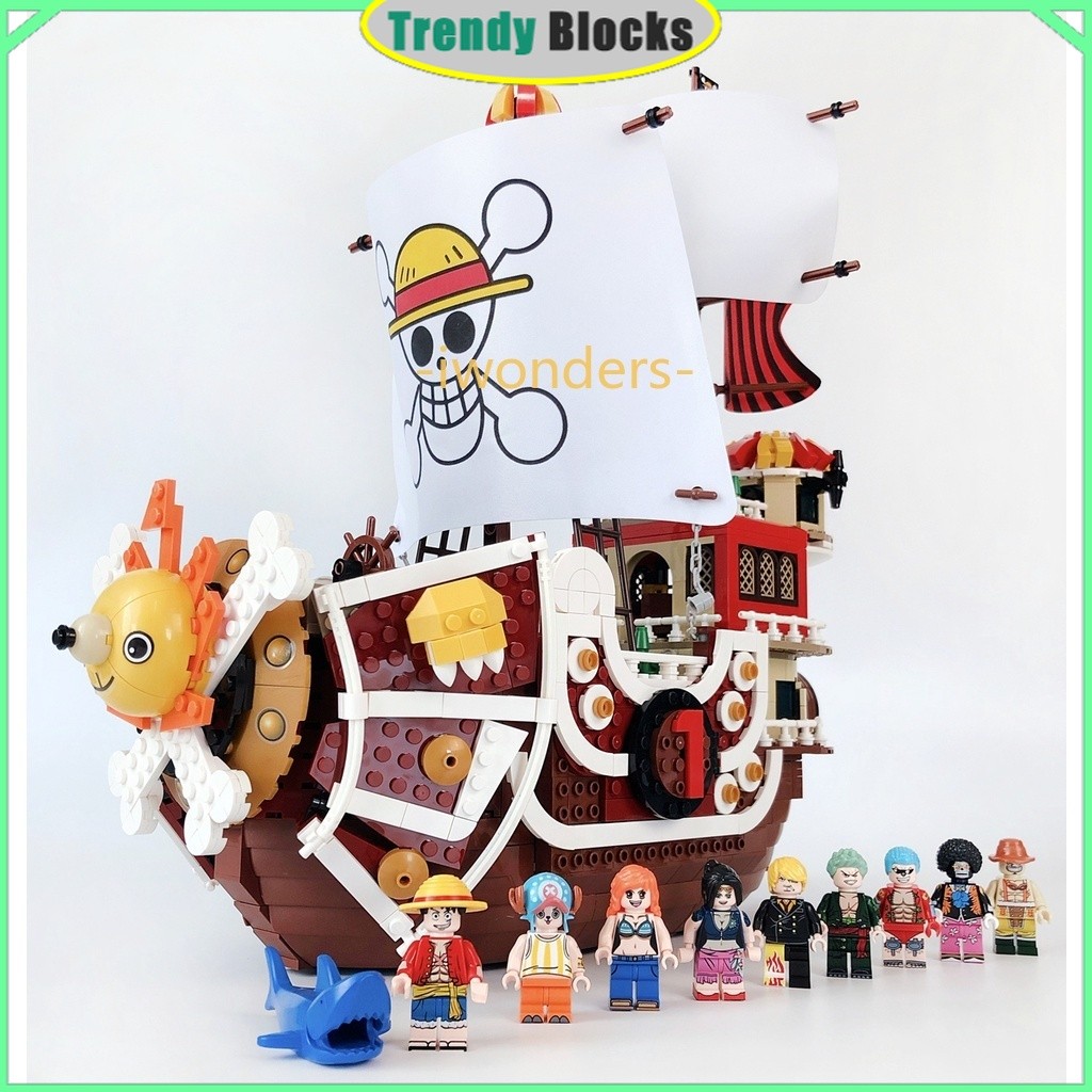 Mil Blocos De Construção Ensolarados 1484 +/PCS ONE PIECE Monkey D ...
