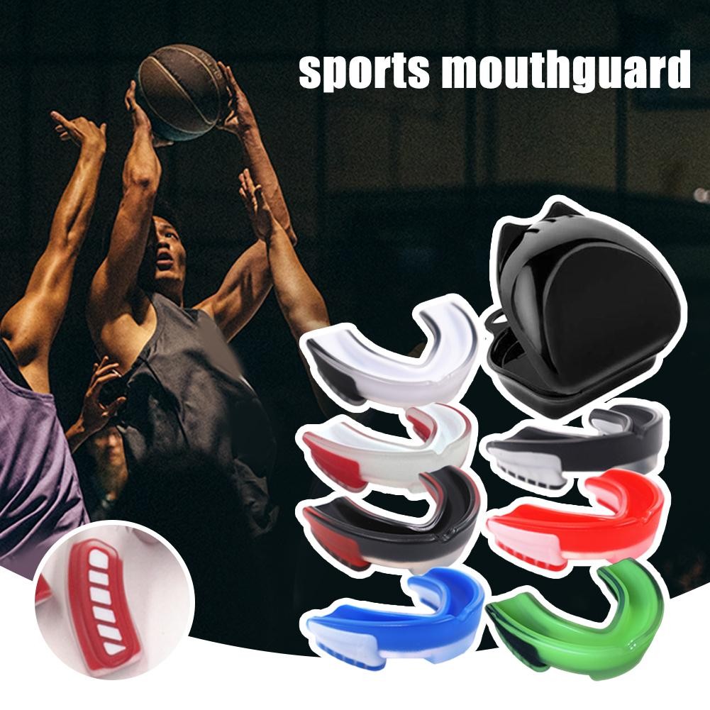 Boxe Protetor Bucal Basquete Taekwondo Combate Adulto Sanshou Z5a0 ...