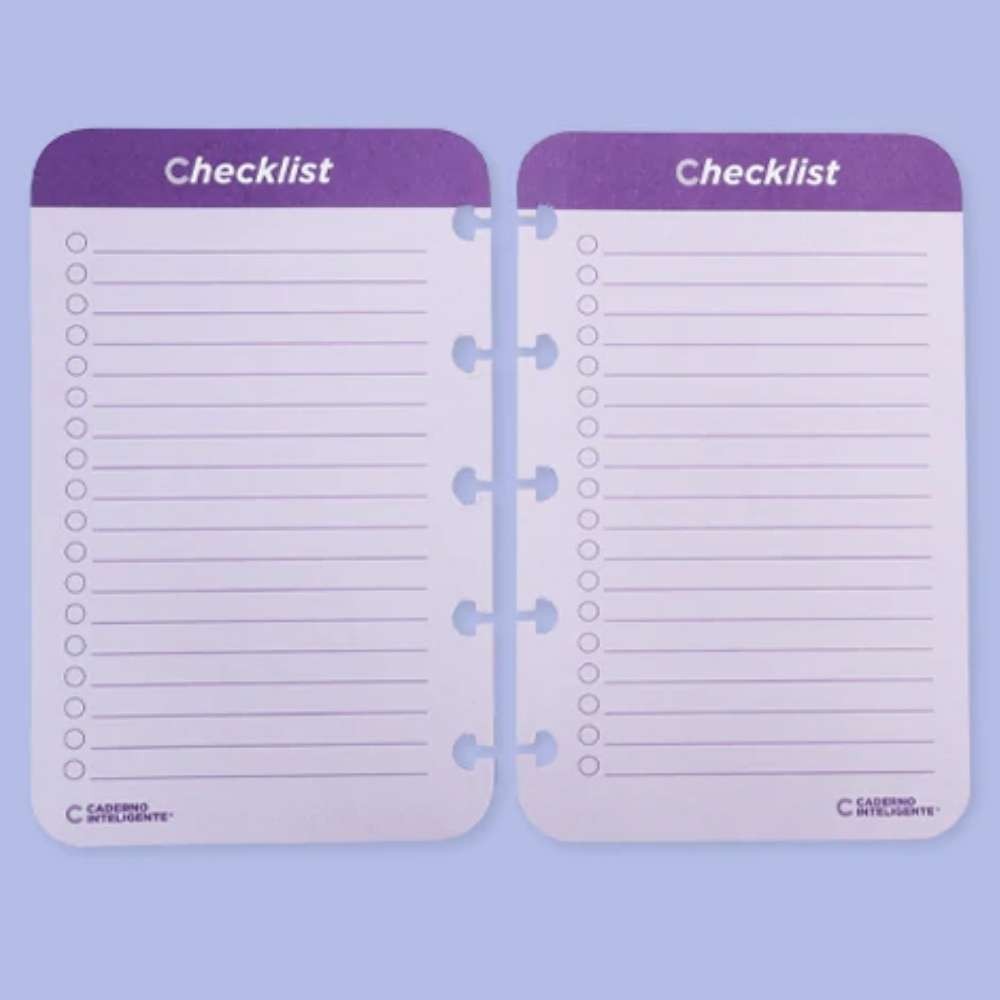 Checklist para Caderno Inteligente® | Shopee Brasil