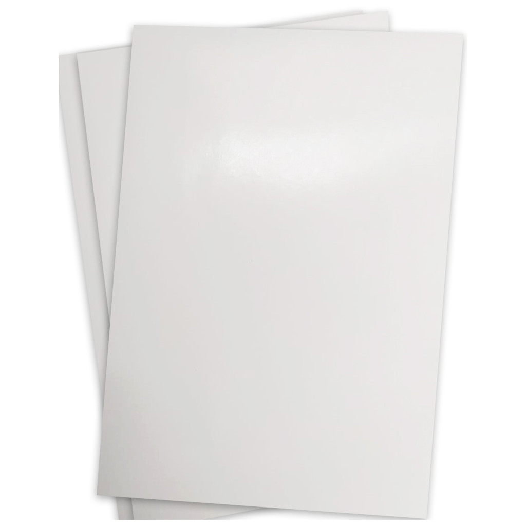 Papel Couchê Branco A4 170g 50 Folhas Off Paper | Shopee Brasil
