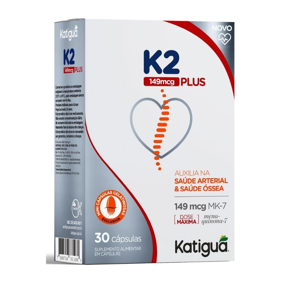 K2 Plus Katigua 30 Cápsulas | Shopee Brasil