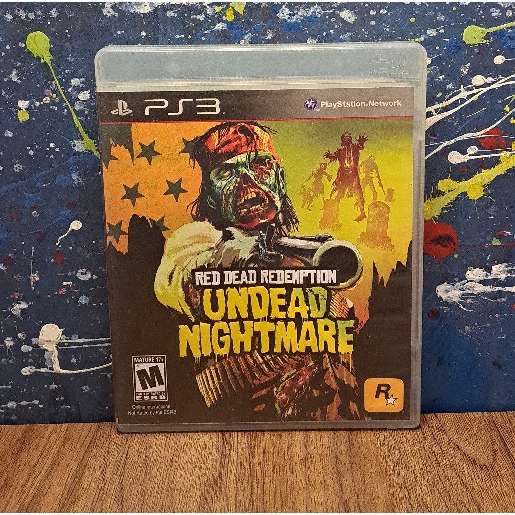 Red Dead Redemption Undead Nightmare - Físico - PS3 US | Shopee Brasil