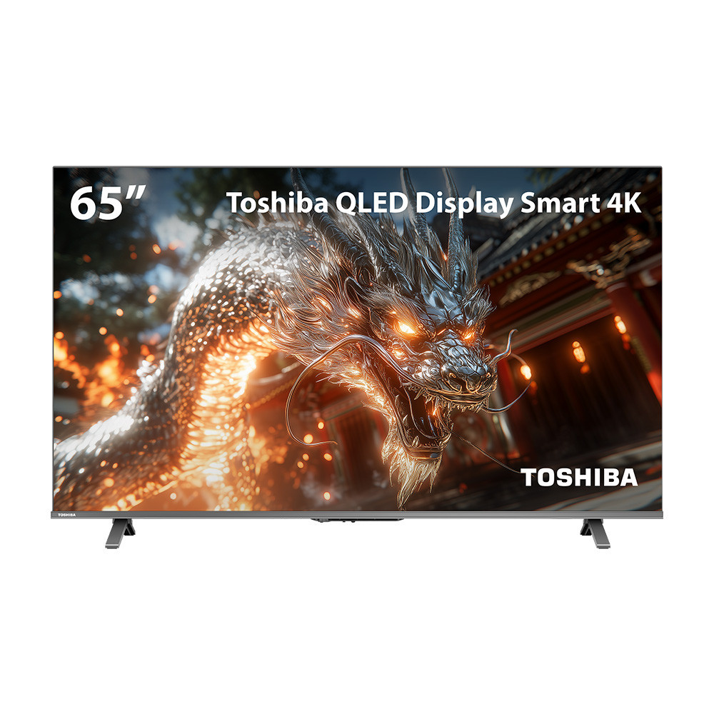 Smart TV QLED 65 4K Toshiba Google TV 4HDMI 2USB Wi-Fi | Shopee Brasil
