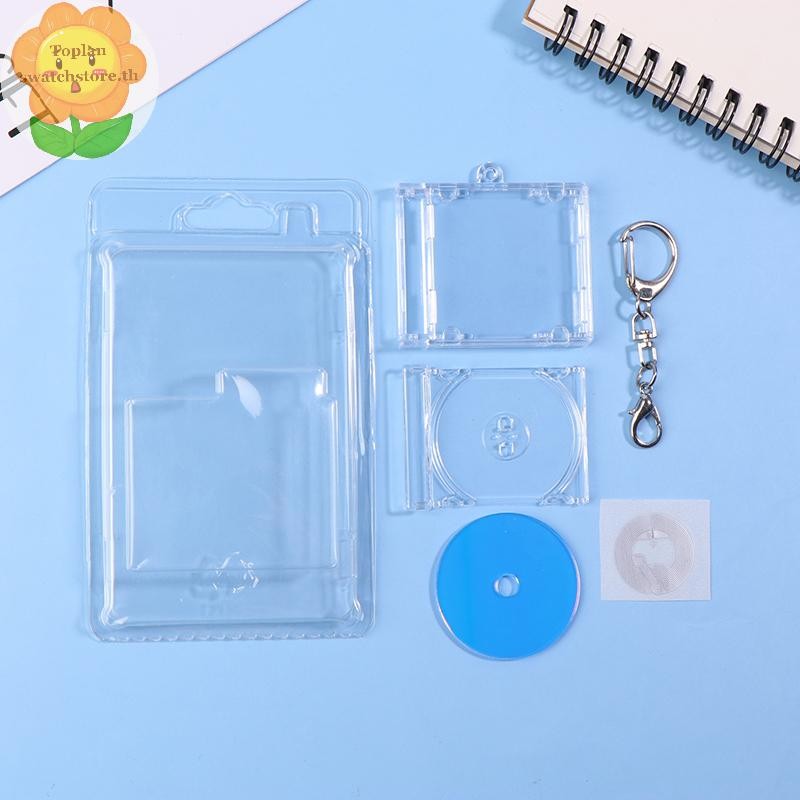 Toplan 1 Conjunto Mini NFC Funcional CD Disco Caso Chaveiro Periférico ...