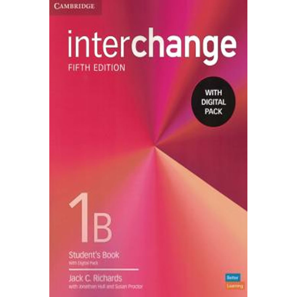 INTERCHANGE 5ED (NEW) 1 B SB WITH DIGITAL PACK | Shopee Brasil