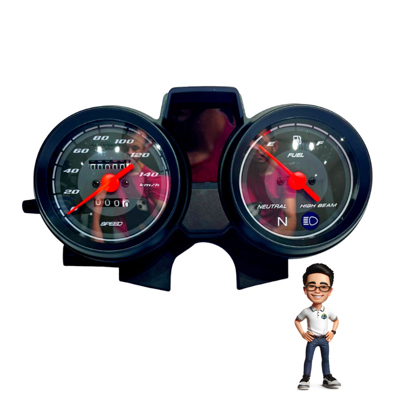 Painel Completo Yamaha Ybr 125 2006 2007 2008 + Chicote | Shopee Brasil