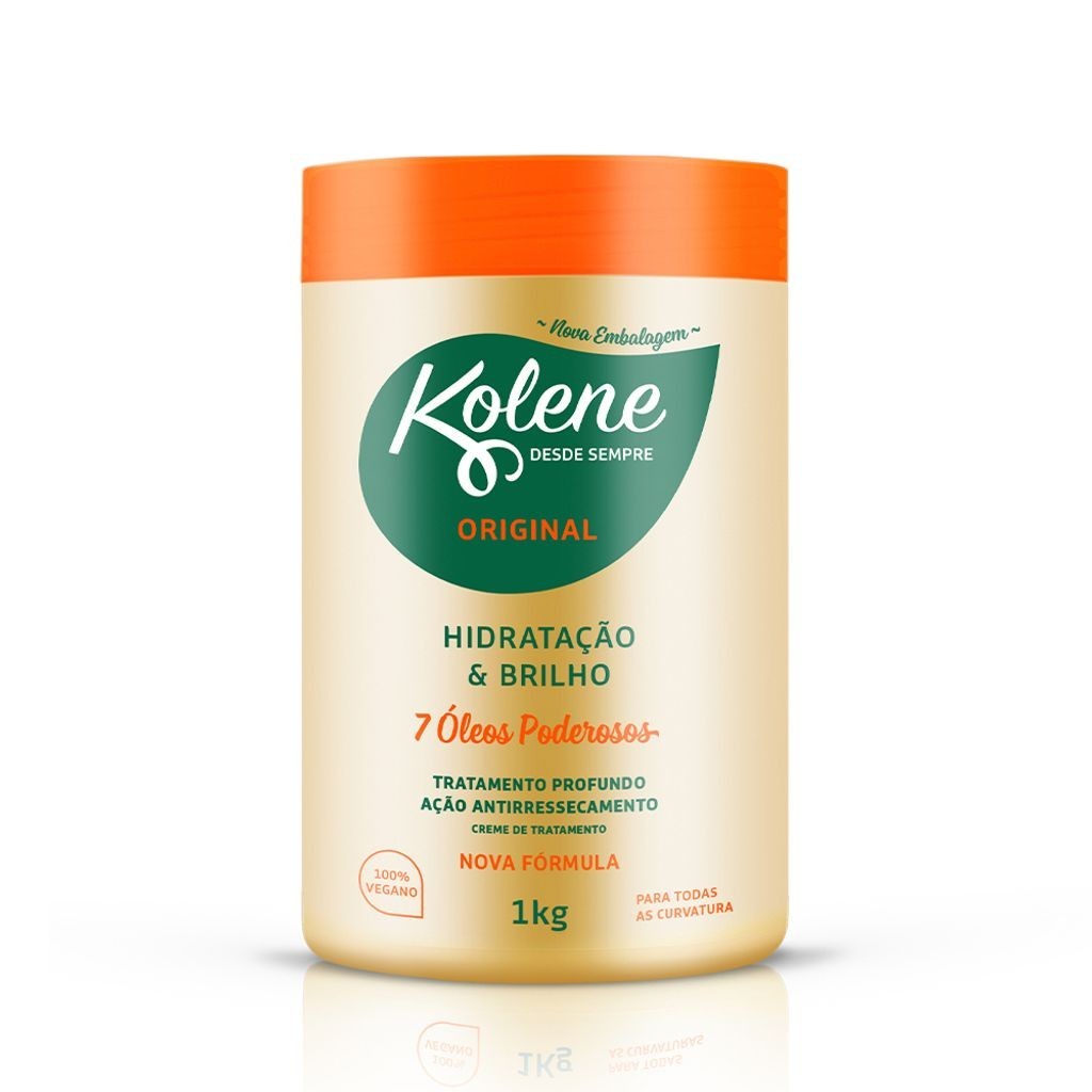 Creme De Tratamento Kolene Original 1kg | Shopee Brasil