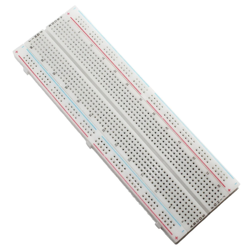 Protoboard Breadboard 830 Furos Pontos Para Arduino Robótica Projetos ...