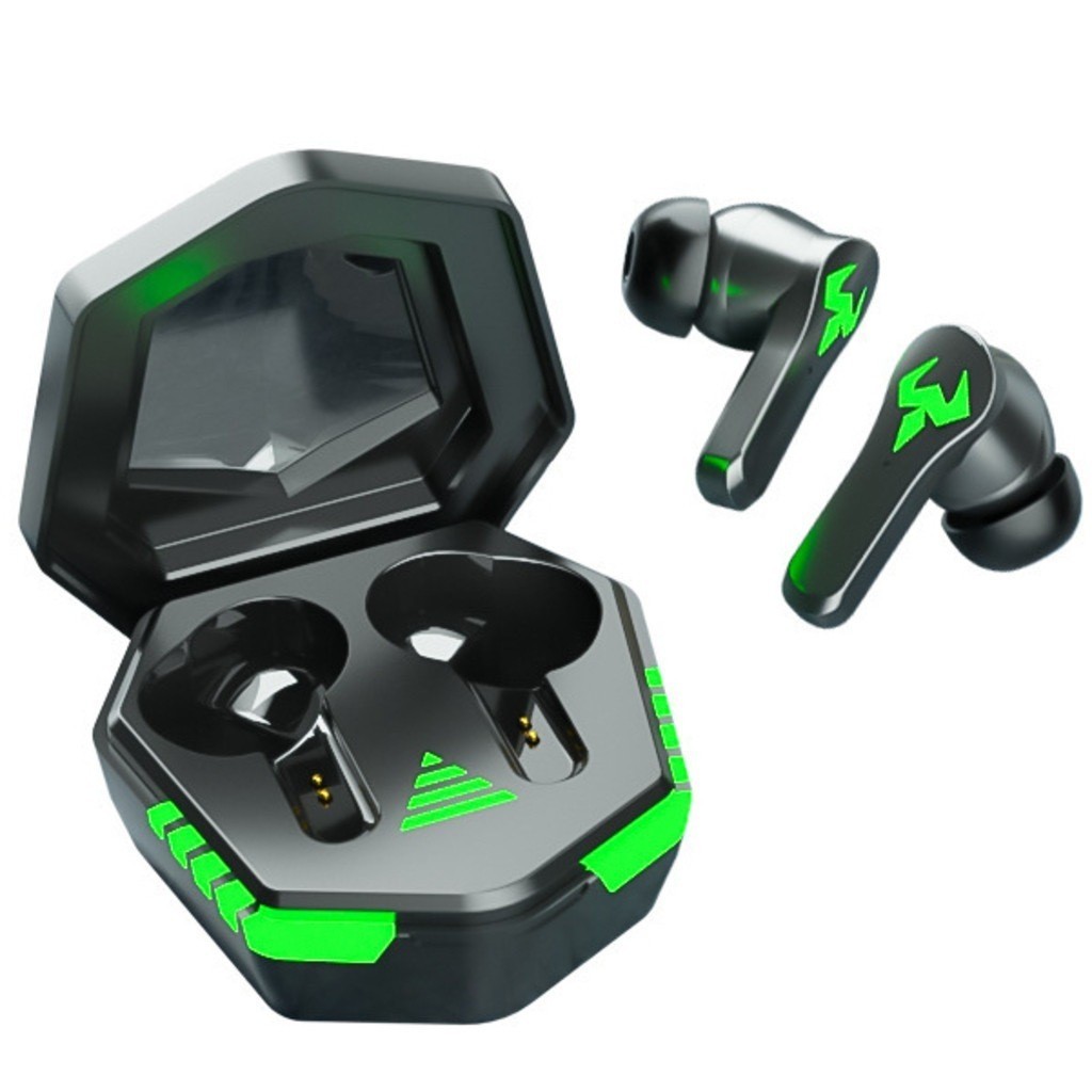 Fone N35 TWS Gaming Bluetooth 5.2 Professional Gamer Bluetooth com Mic ...