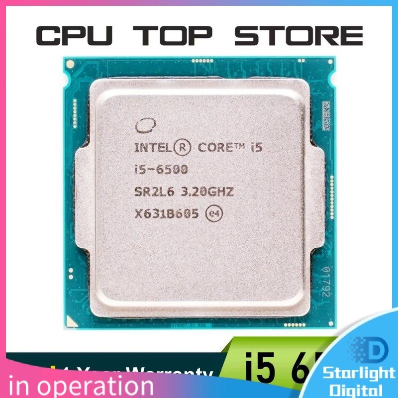 Processador Intel Core i5 6500 3.2GHz Quad-Core Quad-Thread 65W 6M CPU LGA 1151 | Shopee Brasil