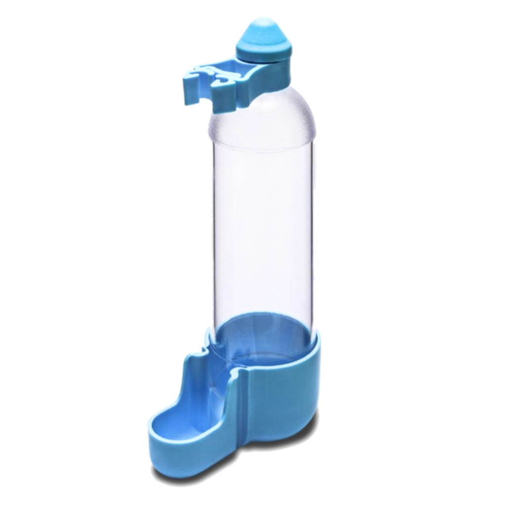 1UN - Bebedouro Caçula Grosso Injetfour Gaiola Malha Fina (50ml) - Azul ...