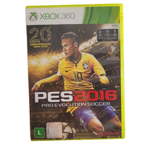 Pes 16 Pro Evolution Soccer 2016 Xbox 360 Fisico Original | Shopee Brasil