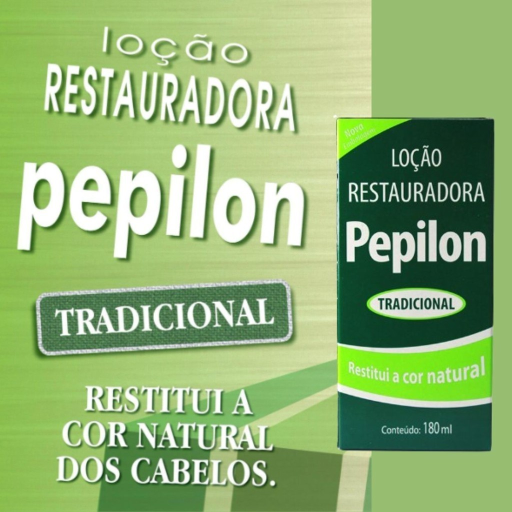 Kit 6 Loção Capilar Restauradora Tradicional 180Ml - Pepilon | Shopee ...