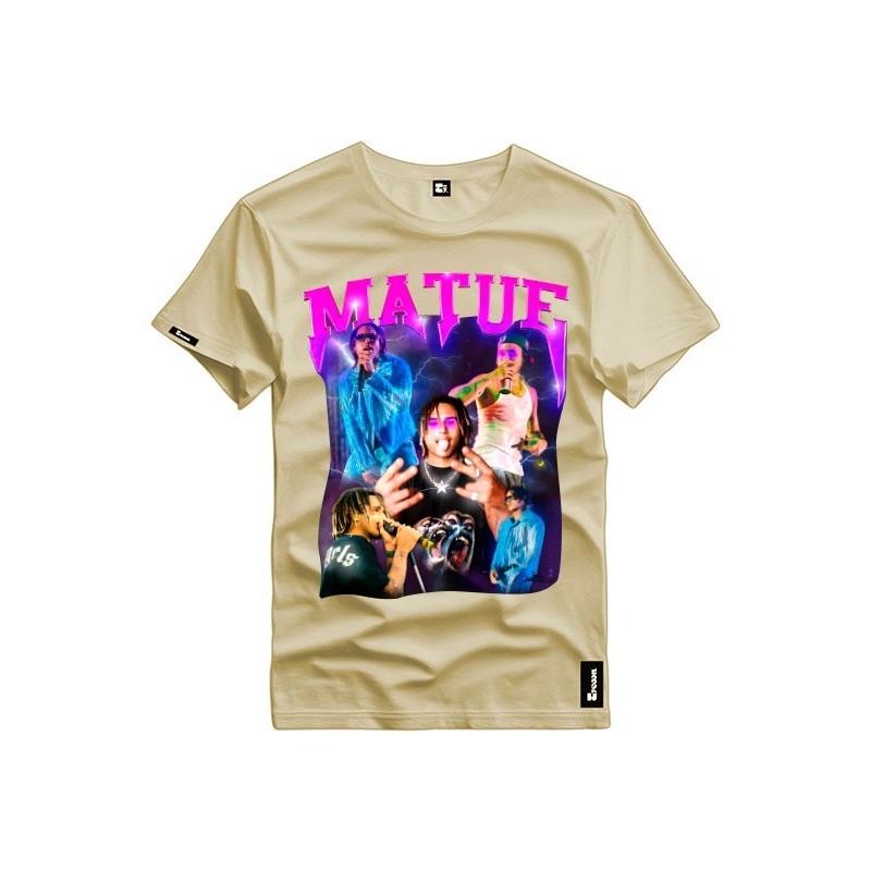 Camisa Camiseta Matue Blusa Unissex Algodão Tue Cantor Trap Streetwer ...