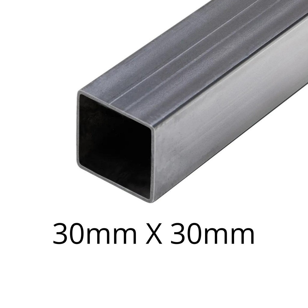 Tubo Metalon Quadrado - 30mm x 30mm - Polido - 70cm | Shopee Brasil