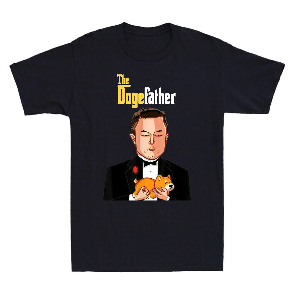 A Camiseta Do Dogecoin Doge Hodl On The Moon Meme Novidade Masculina ...