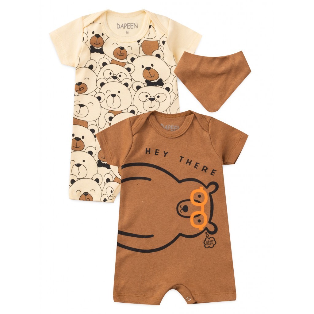 Kit Macacão Bebê Menino Suedine Hey There | Shopee Brasil