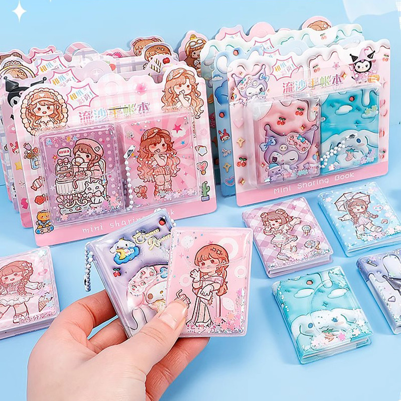 Criativo Glitter Mini Bloco de Notas Portátil Colorido Bloco de Notas ...