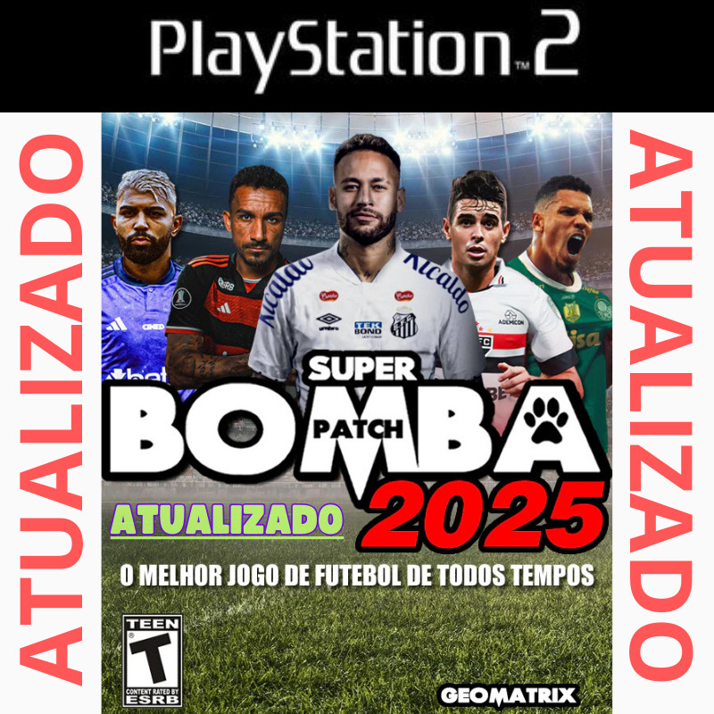 SUPER BOMBA PATCH ATUALIZADO 2025 - Playstation 2 | Shopee Brasil