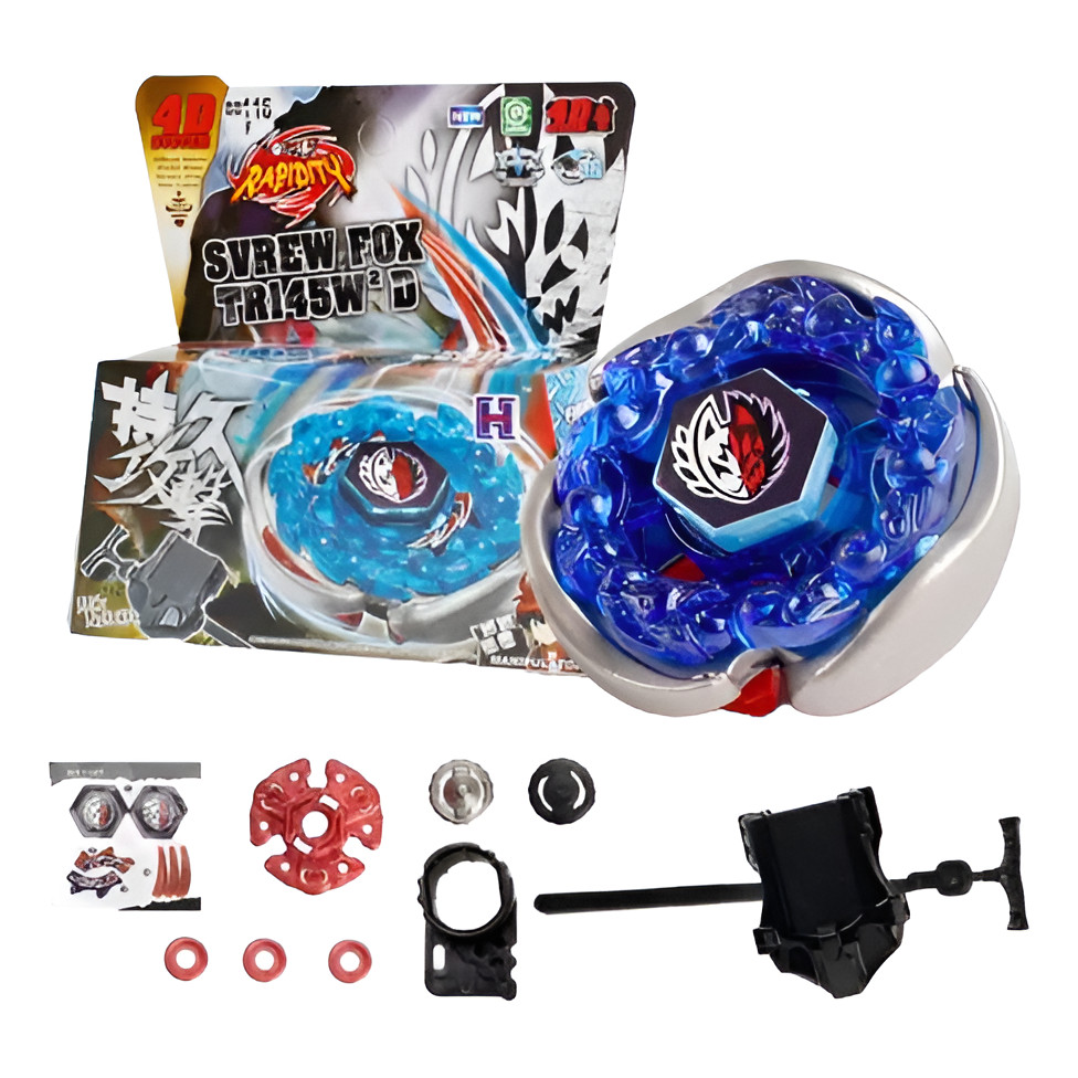 Beyblade Screw Fox Spiral Bb116f Metal Fight Fusion Rapidity | Shopee ...