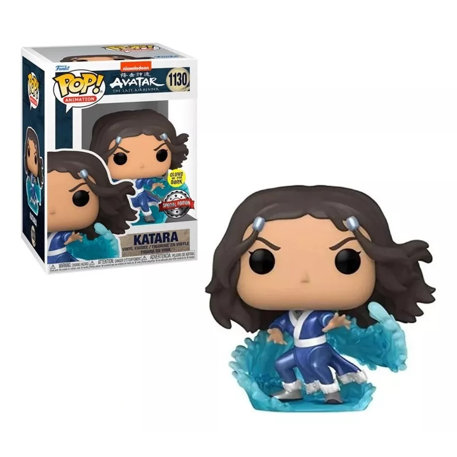 Funko Pop Katara 1130 Glow Metalic Avatar The Last Airbender | Shopee ...