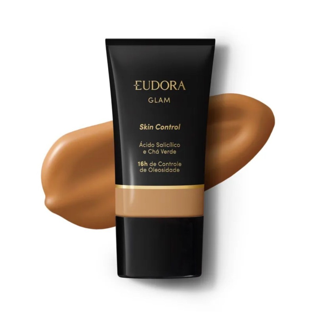 Base Líquida Eudora Skin Control Cor 50 Efeito Mate 30ml | Shopee Brasil