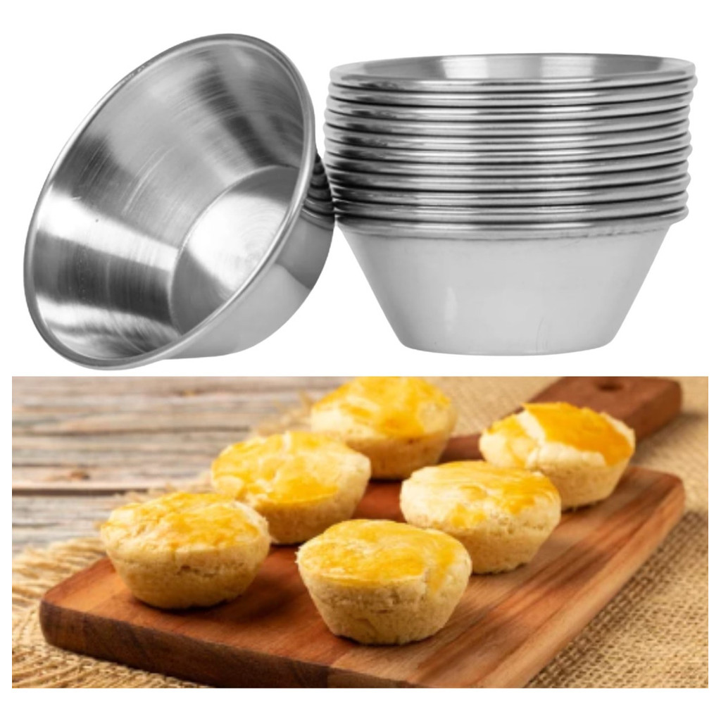 12 Unidades Forma Empada N°1 Forminha Mini Empadinha Salgado | Shopee ...