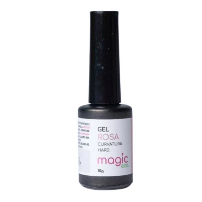 GEL MAGIC ROSA CURVATURA HARD C/ PINCEL 10G | Shopee Brasil