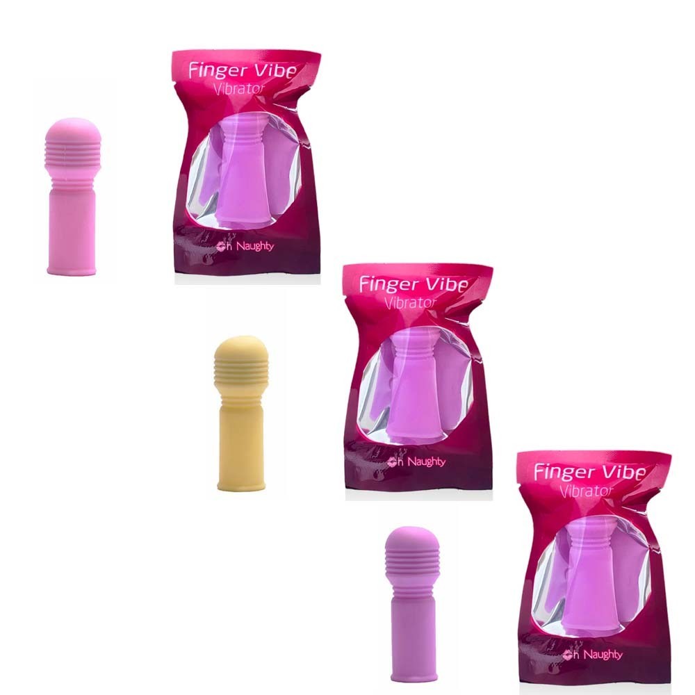 Dedeira Vibratória com Saliências - Finger Sleeve | Shopee Brasil